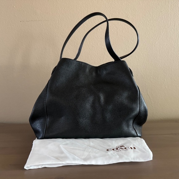 Coach | Bags | Coach Edie Shoulder Bag In Black | Poshmark